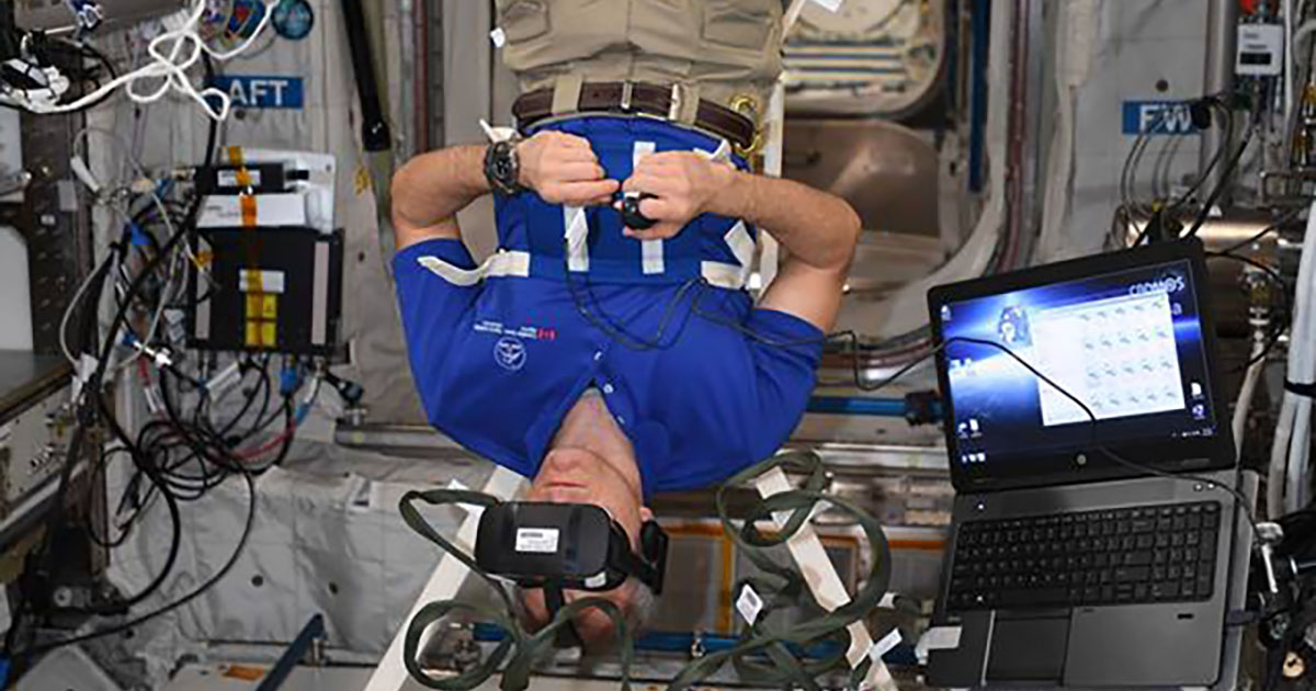 Home-Base: finding your way home without gravity | Canadian Space Agency