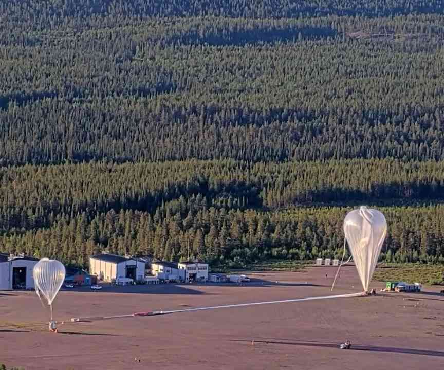 Launch of the stratospheric balloon of the transatlantic - 2024 TRANSAT ...