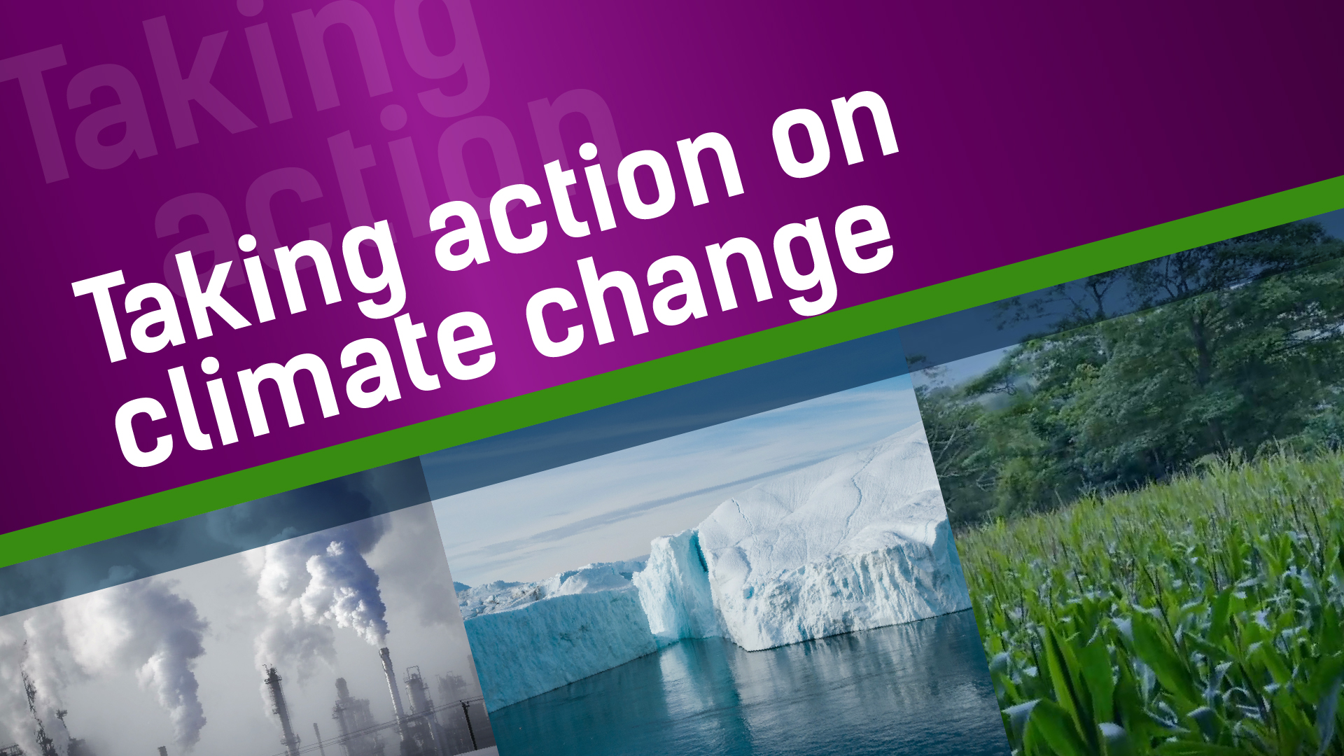 Taking action on climate change - Canadian Space Agency
