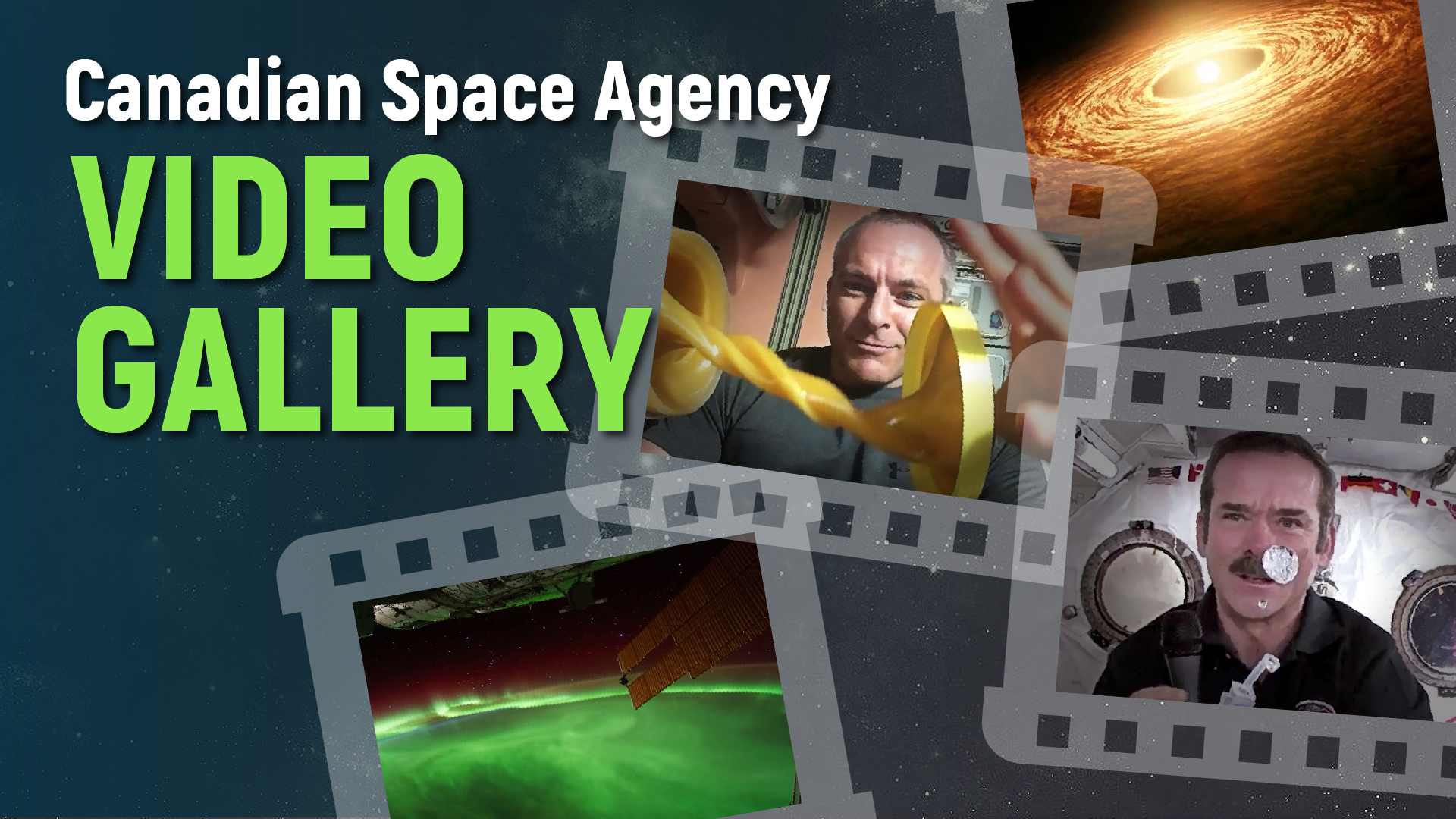 Canadian Space Agency video gallery - Canadian Space Agency
